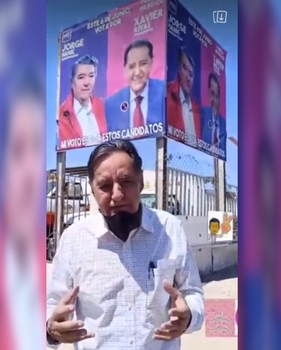 AFN POLÍTICO: Se bajará Xavier Rivas de la contienda en Mexicali