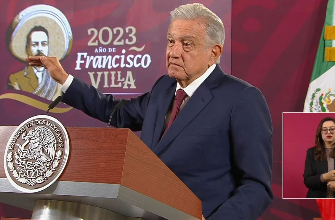 Anuncia AMLO fiesta grande en el zócalo el 18 de marzo