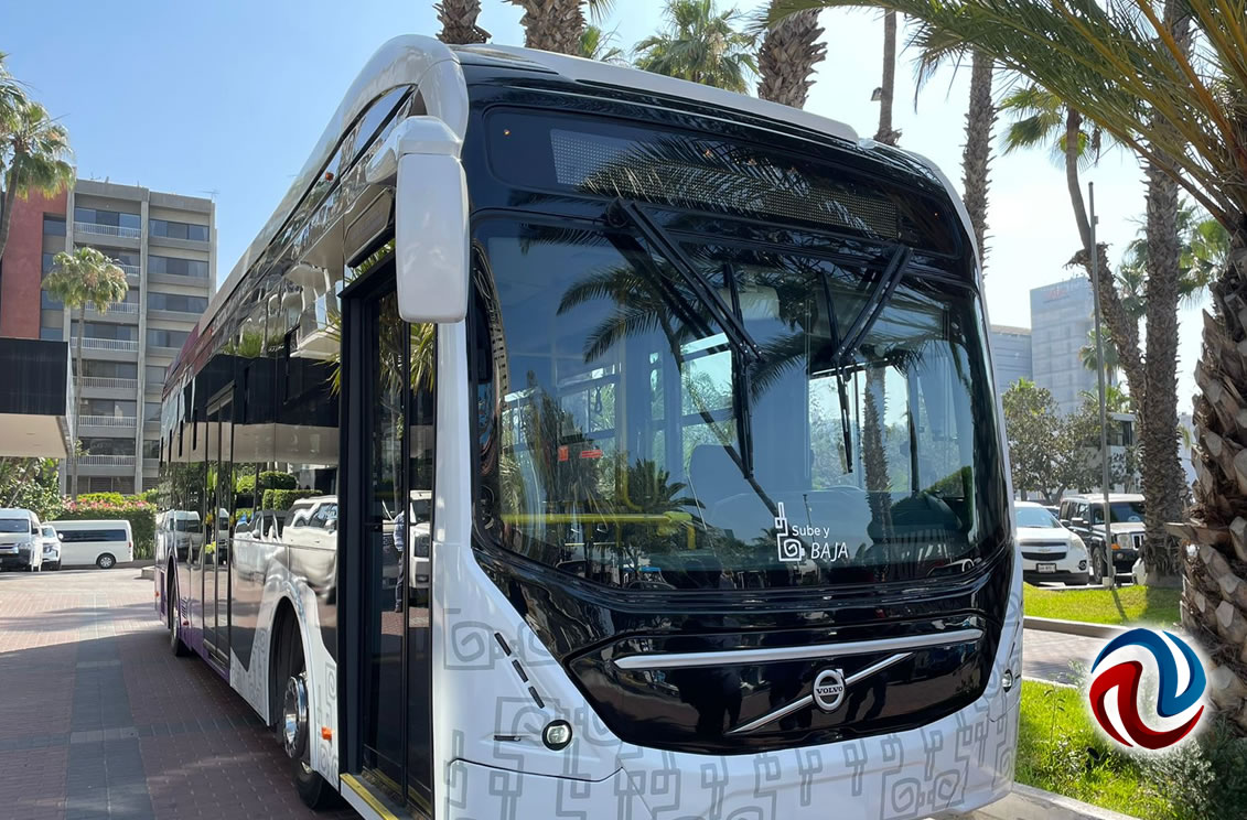 Pondrán a prueba autobús eléctrico en transporte público de Tijuana