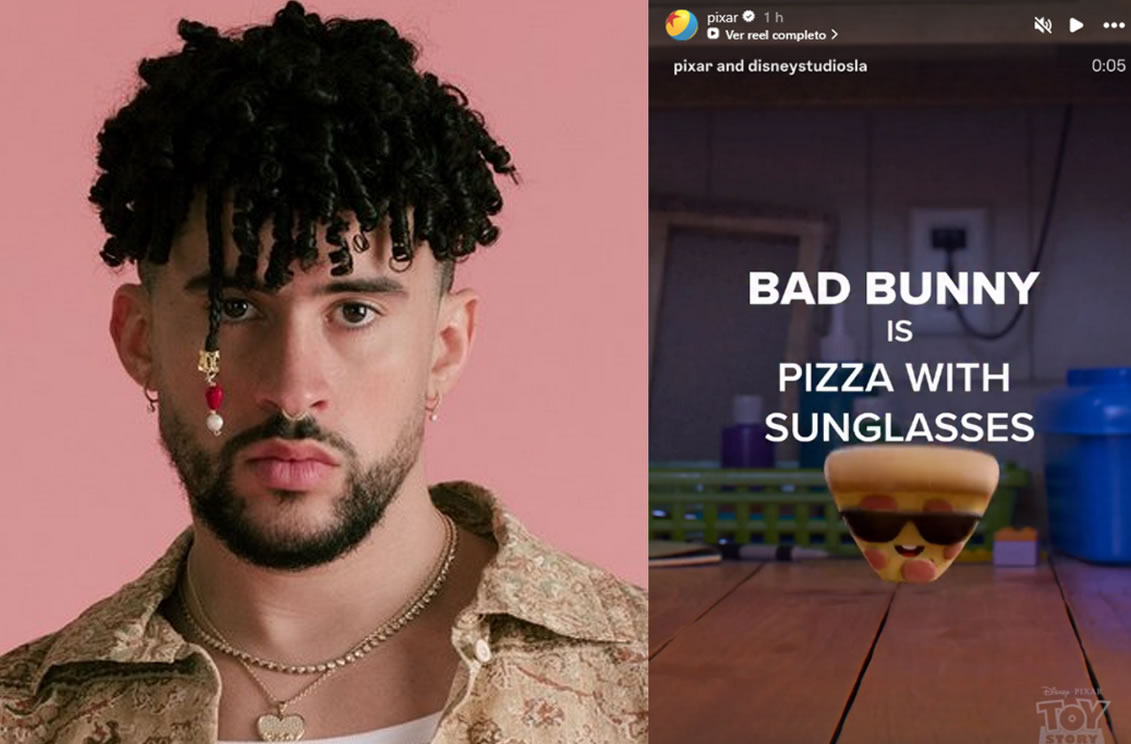 Bad Bunny llega a Toy Story 5: así será Pizza con gafas, su inesperado ...