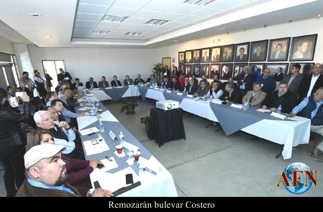 Remozarán bulevar Costero