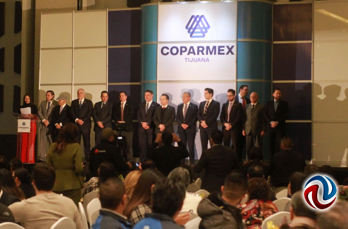 Realizan toma de compromiso de Coparmex Tijuana