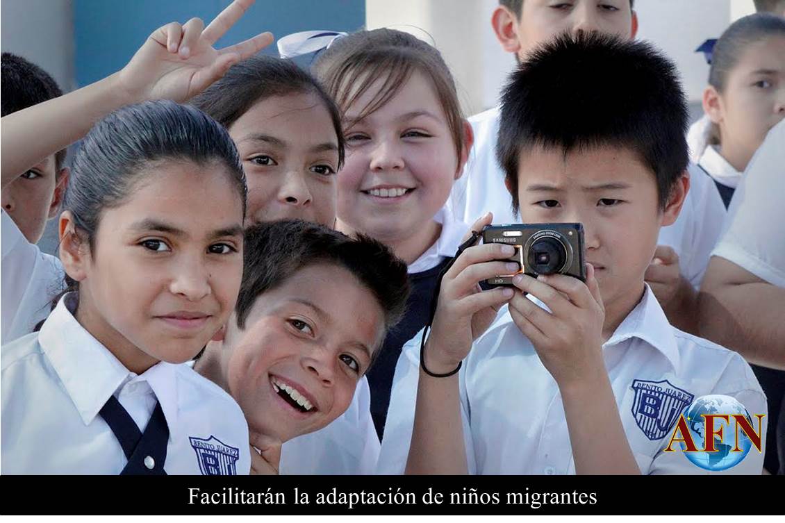 Facilitarán la adaptación de niños migrantes