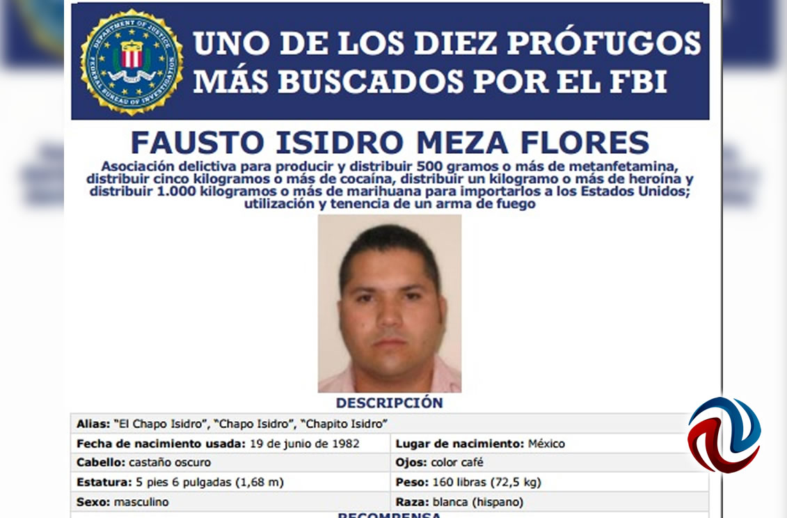 Incluyen a El Chapo Isidro entre los 10 más buscados del FBI