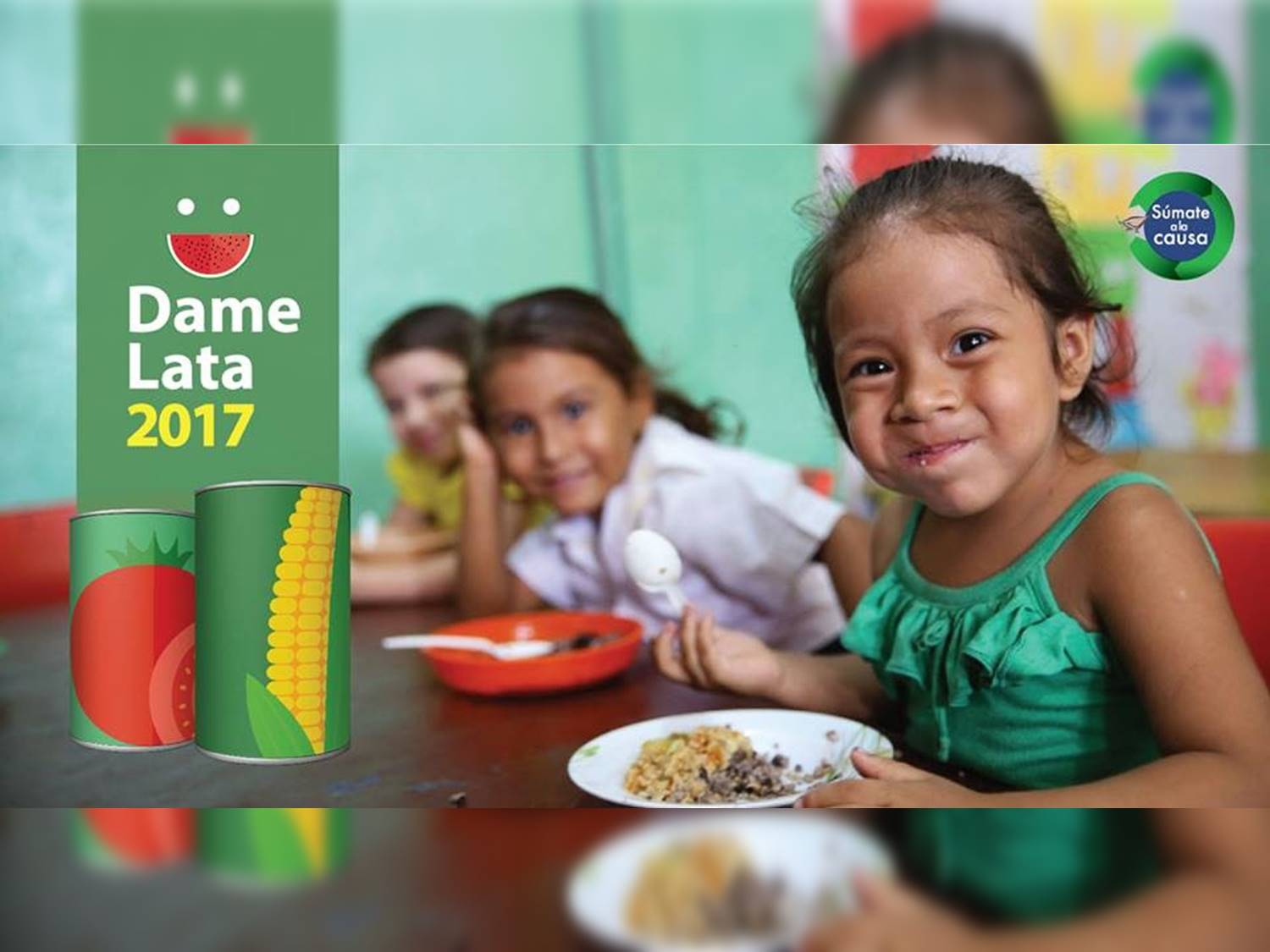 Llama Banati a colecta de alimentos