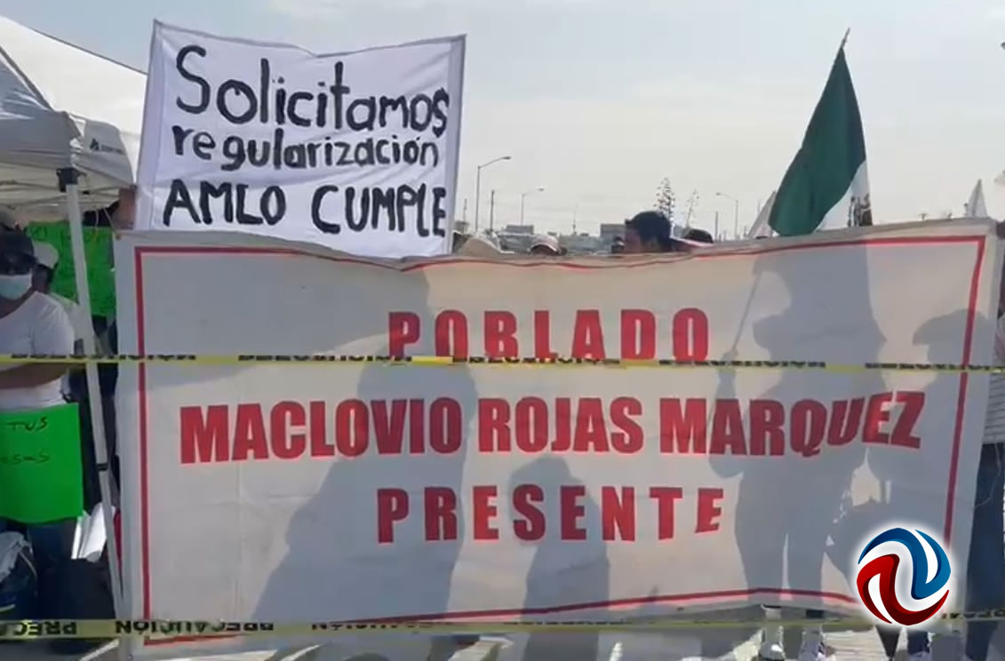 Residentes del Maclovio Rojas y transportistas piden apoyo del cónsul ...