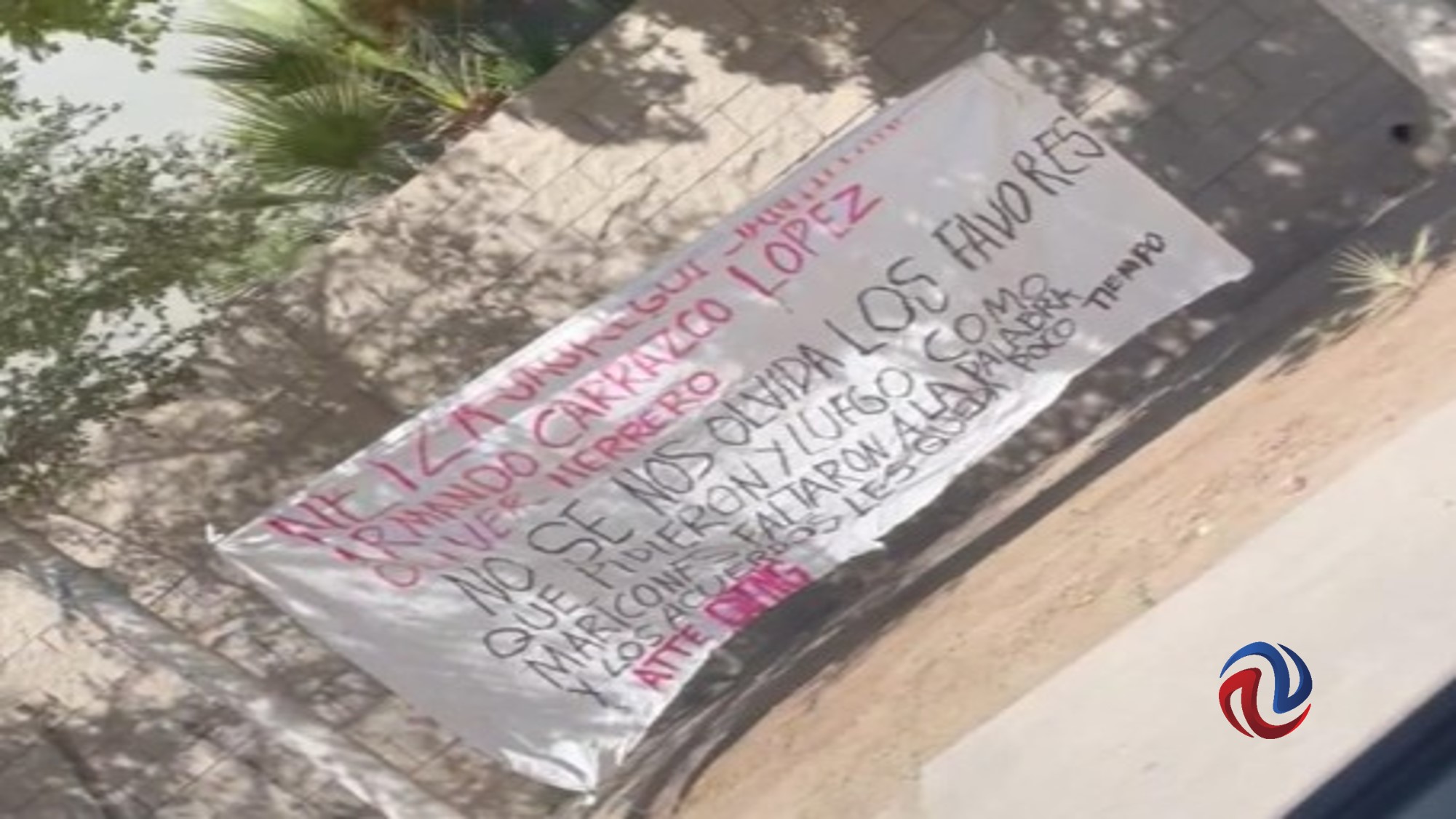 Ahora dejan manta contra Netza Jáuregui