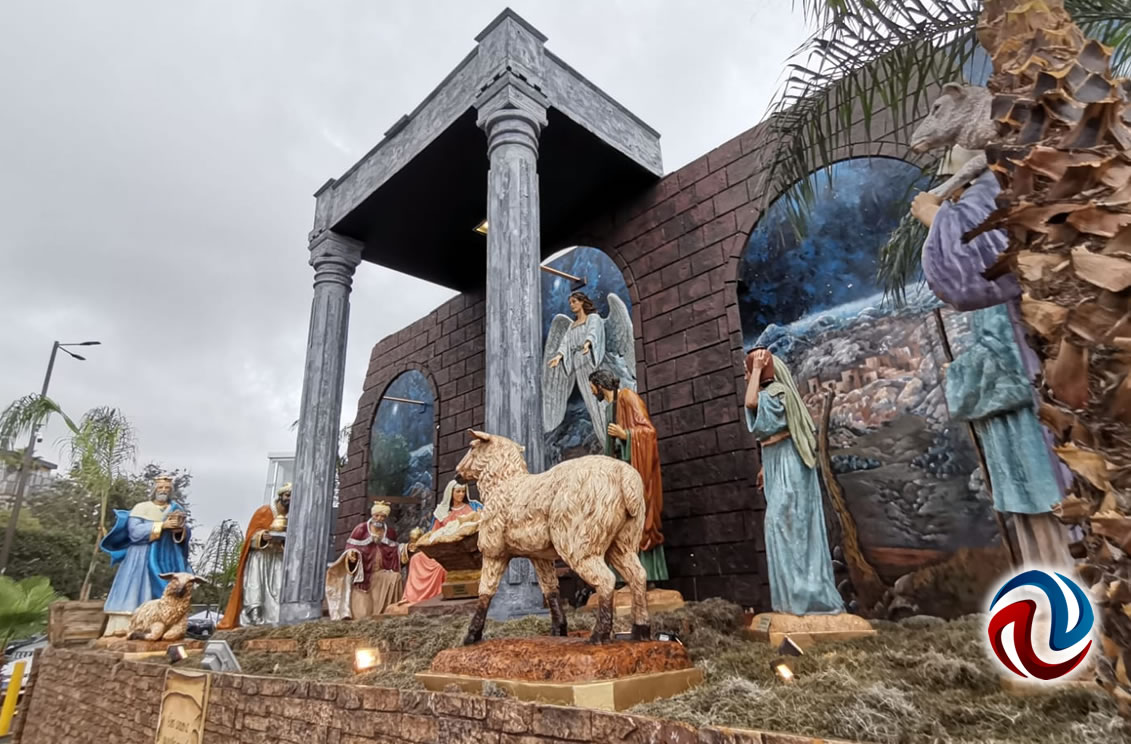 El tradicional Nacimiento en Zona Río, un regalo de fe y amor
