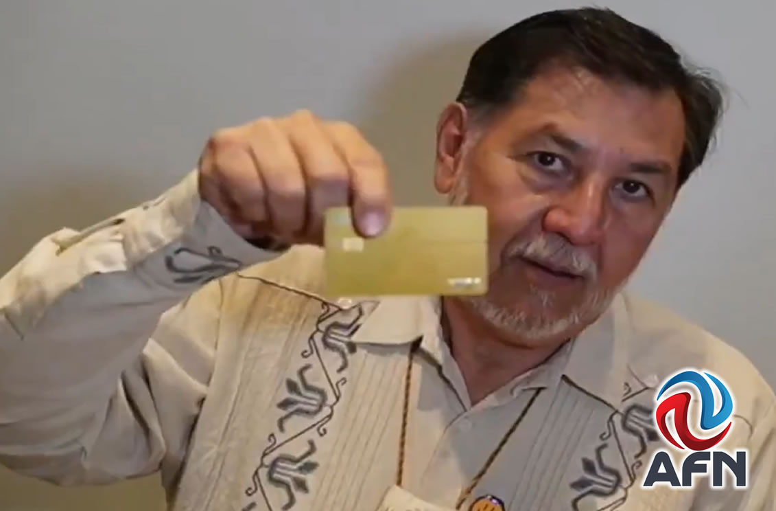 Presume Noroña su visa dorada