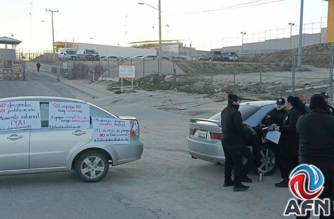 Paran actividades custodios de El Hongo por mejoras laborales y salariales