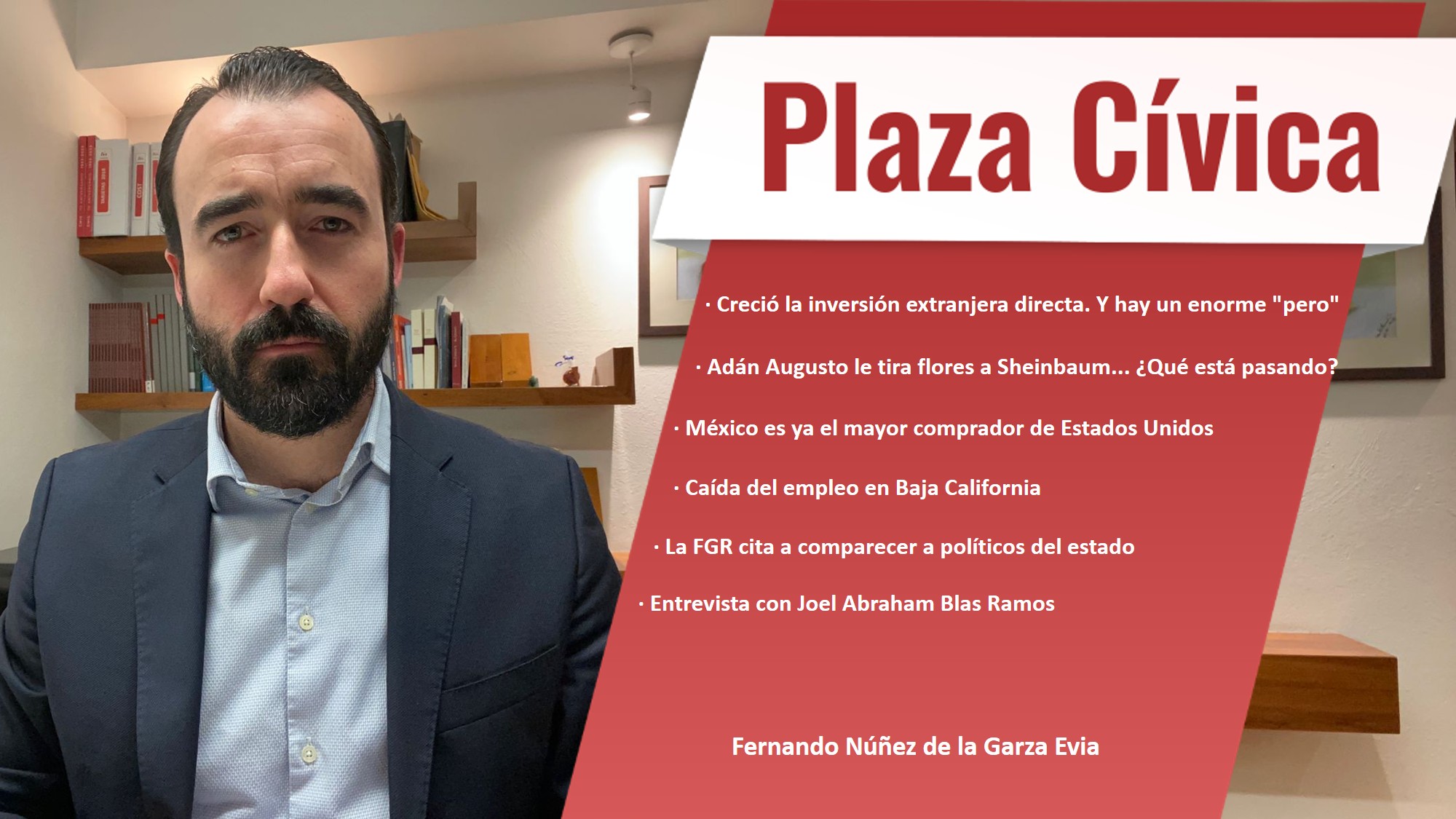 Plaza Cívica con Fernando Núñez - 23 de noviembre