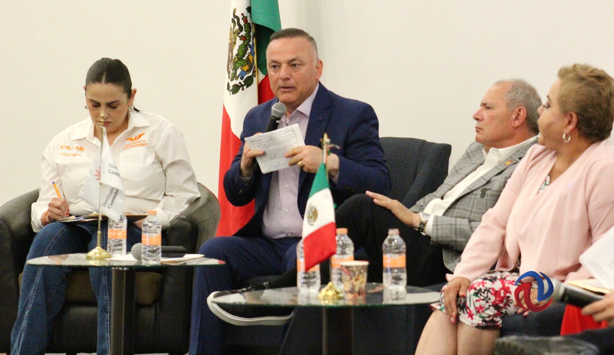 Presentó Miguel Ángel Badiola los cinco ejes de su programa de gobierno