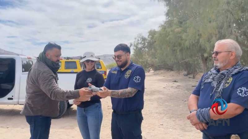 Colectivo de búsqueda donó un dron a grupo de rescate Aguiluchos de ...